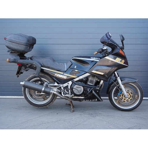 Yamaha FJ1200 motorcycle project. 1988. 1188cc. Property of a deceased ...