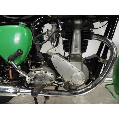 BSA B31 motorcycle. 1958. 350cc Frame No. FB313095 Engine No. GB31 2276 ...