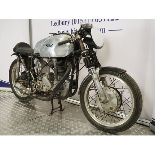 Norton OHC Special motorcycle project. 1959. 500cc Frame No. P1381569 ...