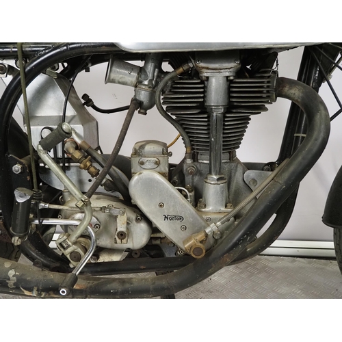Norton OHC Special motorcycle project. 1959. 500cc Frame No. P1381569 ...