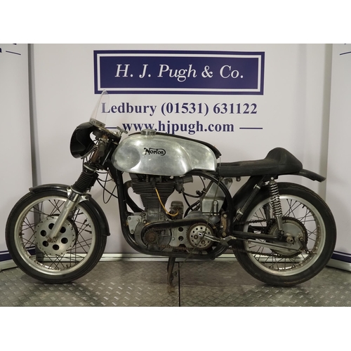 Norton OHC Special motorcycle project. 1959. 500cc Frame No. P1381569 ...