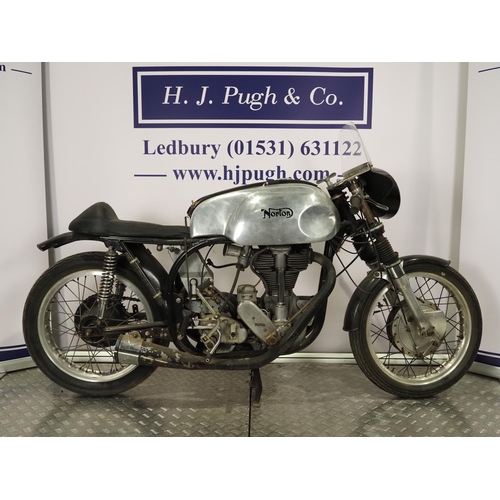 Norton OHC Special motorcycle project. 1959. 500cc Frame No. P1381569 ...