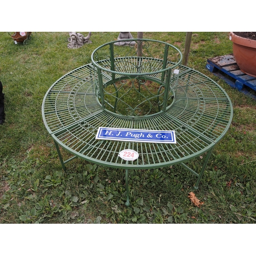 Metal tree surround