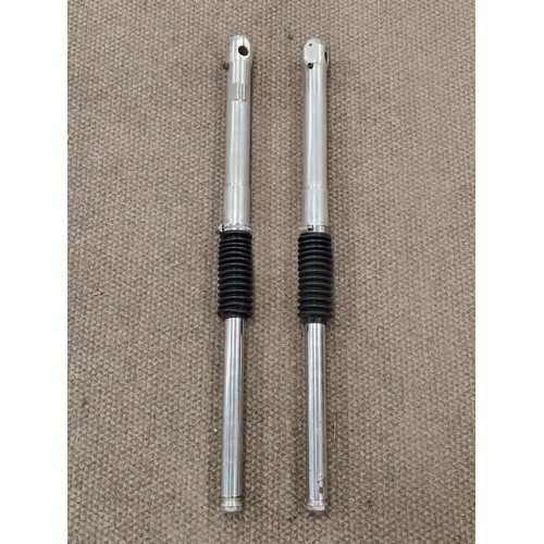 Pair of Atlas motorcycle forks