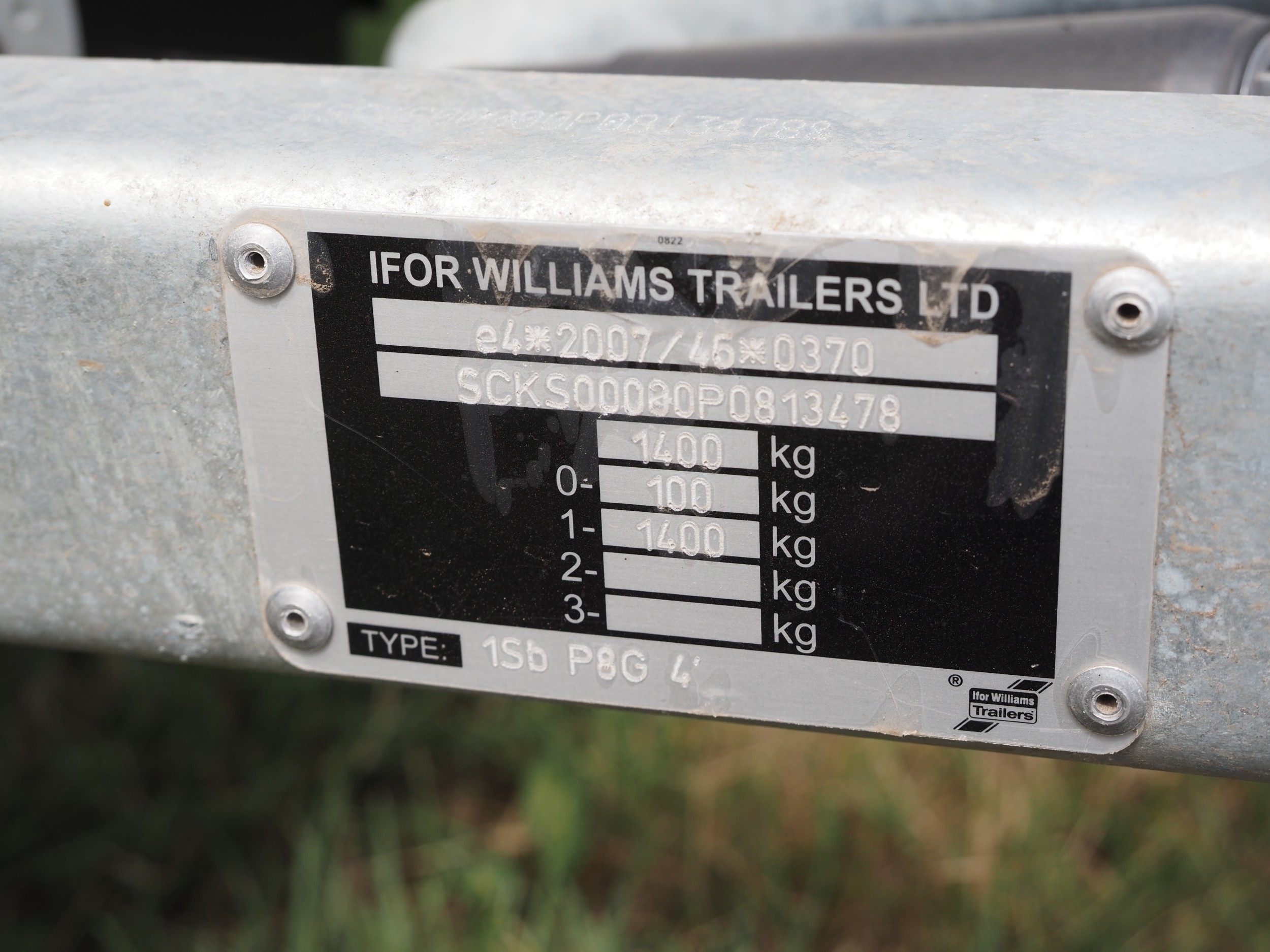 Ifor Williams P8G livestock trailer. Equal to new, last used 23/06/25 ...