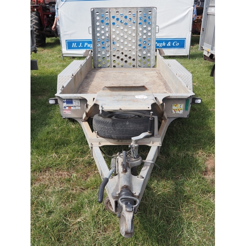 Ifor Williams 2HB GH94BT plant trailer