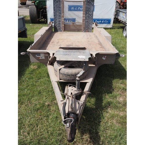 Ifor Williams GH1054 plant trailer