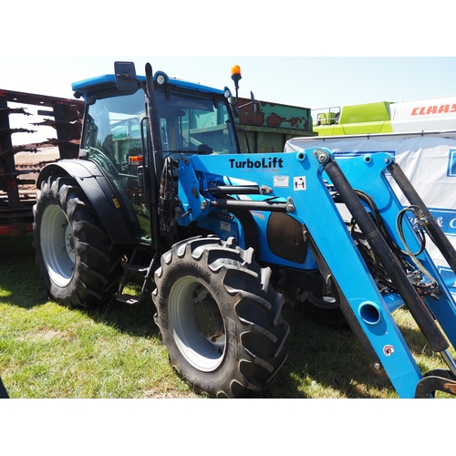 Landini Power Farm 95 4wd tractor. Showing 3245 hours, 40k. C/w loader ...