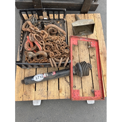 Lifting chains, PTO, etc.