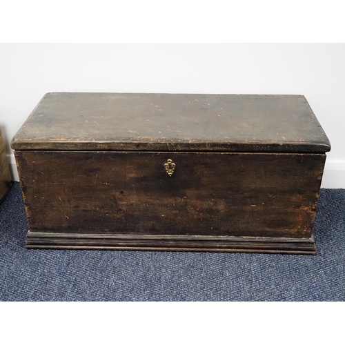 Stained pine storage box H16" x W36" x D15"