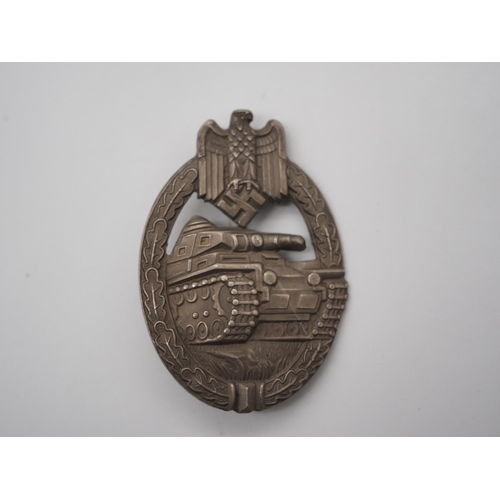 WWII German army Panzer badge