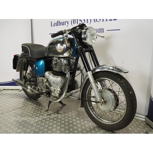 Royal Enfield Meteor Minor twin motorcycle. 1960. 500cc. Frame No. 6902 ...