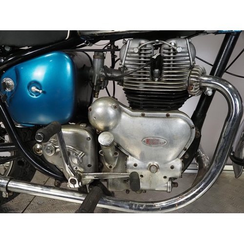Royal Enfield Meteor Minor twin motorcycle. 1960. 500cc. Frame No. 6902 ...