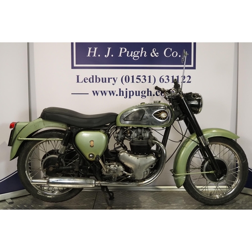 BSA A7 Shooting Star motorcycle. 1962. 500cc Frame No. Unknown (V5 ...
