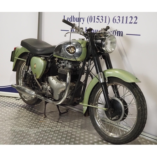 BSA A7 Shooting Star motorcycle. 1962. 500cc Frame No. Unknown (V5 ...