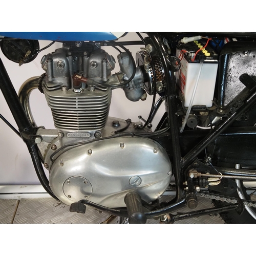 BSA B25S Starfire motorcycle. 1969. 250cc. Frame No. CC13307 B25S (V5 ...
