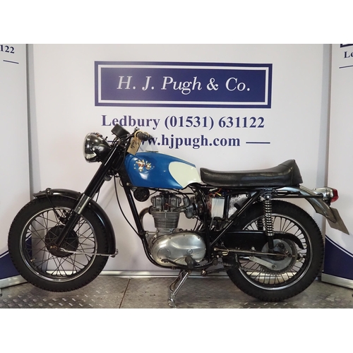 BSA B25S Starfire motorcycle. 1969. 250cc. Frame No. CC13307 B25S (V5 ...