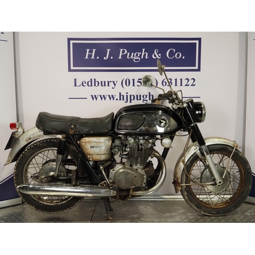 Honda CB450 Black Bomber motorcycle. 1967. 450cc Frame No. CB450 ...