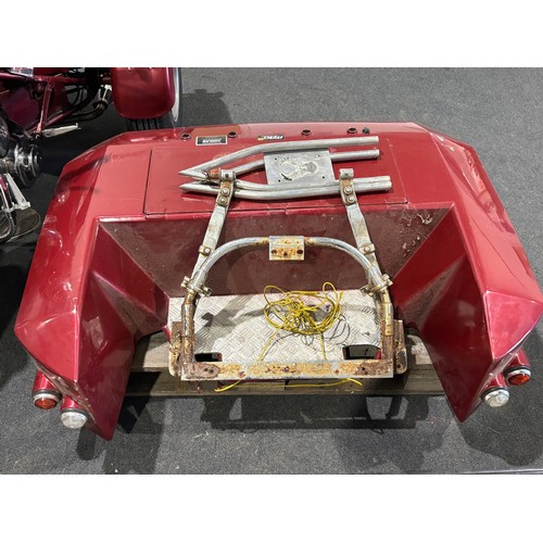 Harley Davidson Servi-Car motorcycle. 1958. 750cc Frame No. 5861375 ...