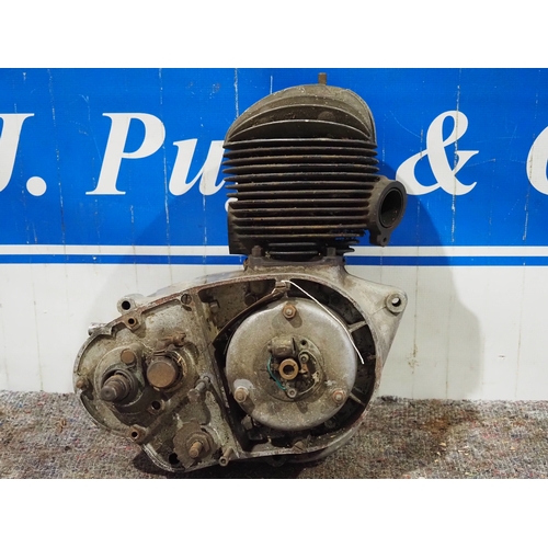 James/Francis Barnett AMC engine parts with covers and kick start