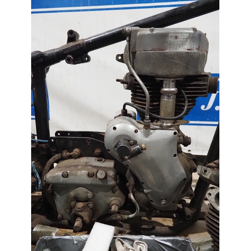Velocette Mac project. 350cc. 1958. Frame No. RS11229 Engine No. MAC ...