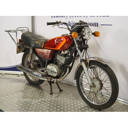 Yamaha RSX100 motorcycle project. 1989. 98cc Part of a private ...