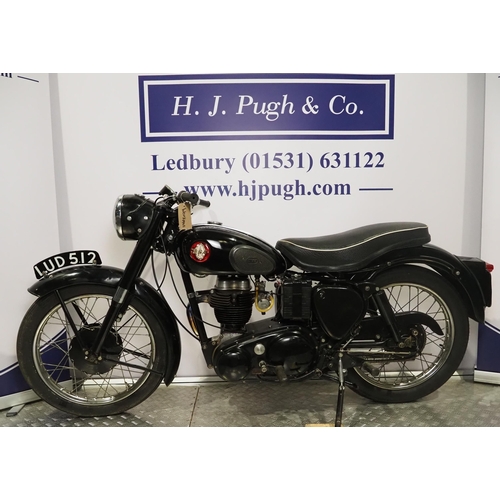 BSA C12 motorcycle. 1955. 250cc Frame No. C1223094 Engine No ...