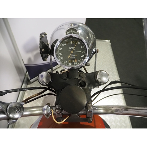 BSA A10 Super Rocket motorcycle. 1958. 650cc Frame No. FA73143 Engine ...