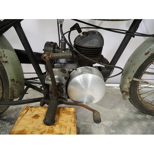 James Cadet motorcycle. 1954. 125cc Frame No. J5-008489 Engine No ...