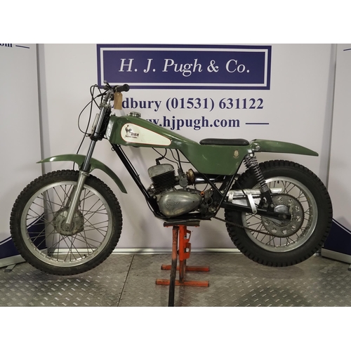 BSA Bantam trials special motorcycle. c1966. 175cc Frame No. D76727 ...