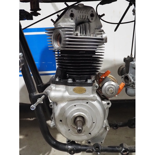 Matchless rolling chassis fitted with Norton engine, Lucas Competition ...