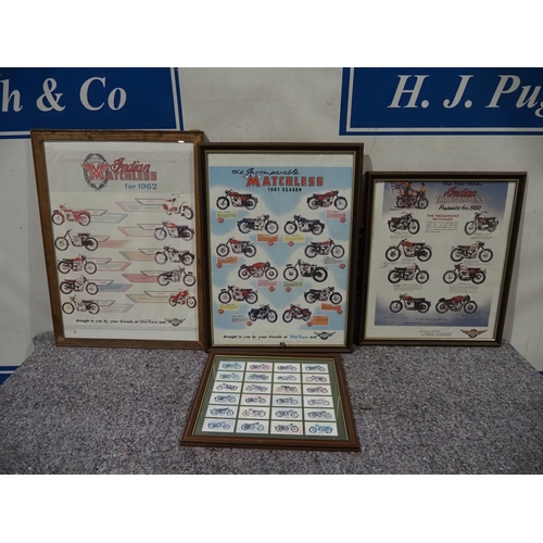 Matchless advertising posters