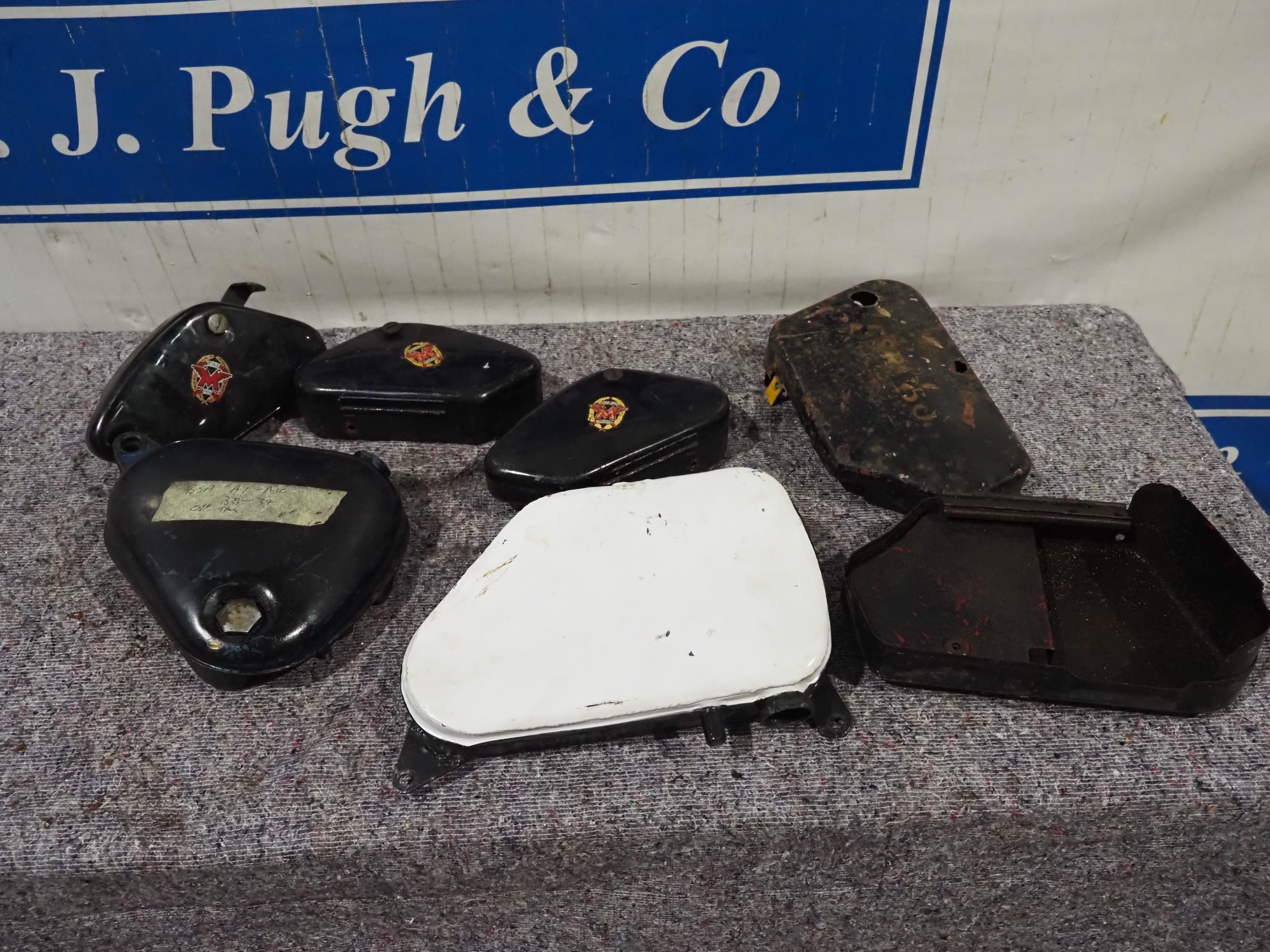 Matchless and BSA oil tanks