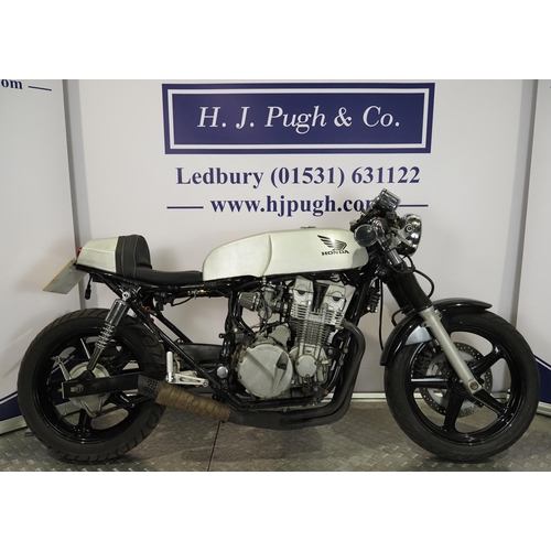 Honda 750 Nighthawk cafe racer motorcycle. 1992. 750cc Engine runs but ...