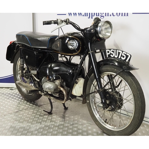 Velocette Valiant motorcycle. 1957. 200cc. Frame No. not visible (V5 ...