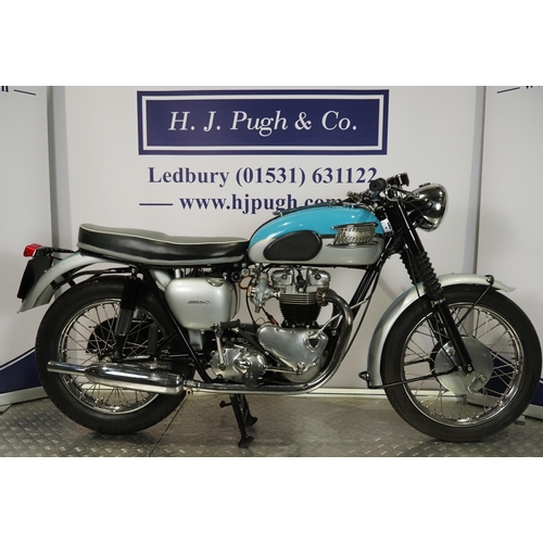 Triumph T120 Bonneville motorcycle. 1960. 650cc Frame No. D7963 Engine ...