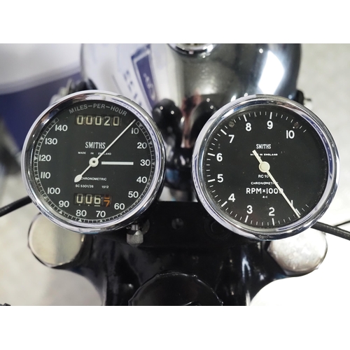 Triumph T120 Bonneville motorcycle. 1960. 650cc Frame No. D7963 Engine ...
