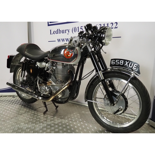 BSA B32 Gold Star motorcycle. 1958. 350cc Frame No. CB327457 Engine no ...