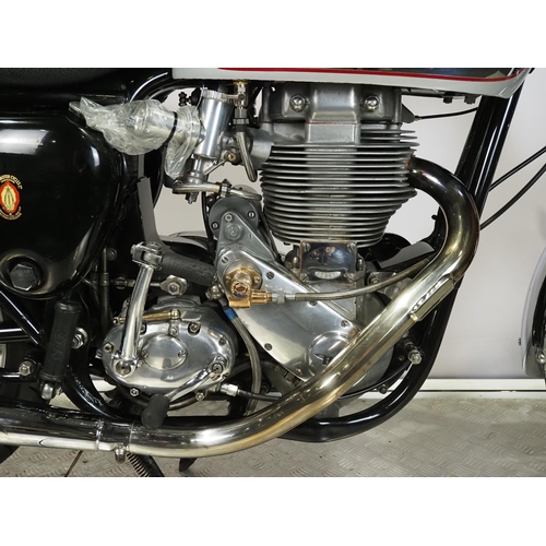 BSA B32 Gold Star motorcycle. 1958. 350cc Frame No. CB327457 Engine no ...