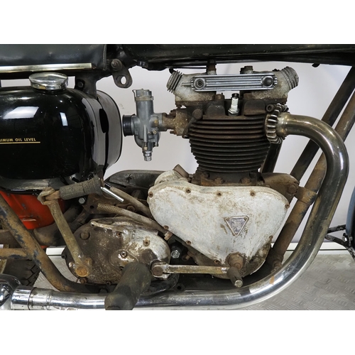 Triumph T120 Bonneville motorcycle project. 1962. 650cc Frame No ...