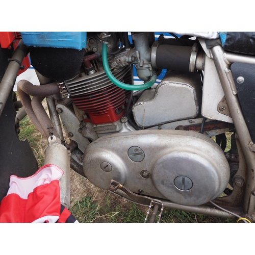 Norton motorcycle. With 850cc commando engine bored out to a believed ...