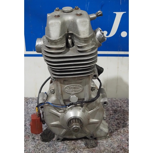 Jawa 350 Upright grasstrack speedway engine. With full ignition system