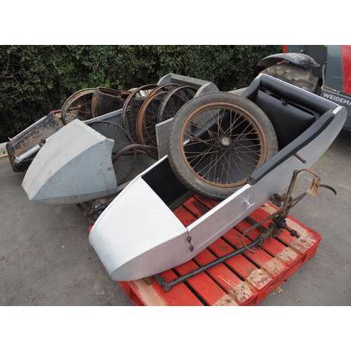 Stieb sidecar parts, aluminium sidecar parts, early sidecar parts and 6 ...