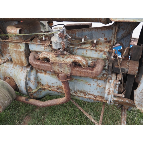 Fordson Model F tractor. Been stood for several years