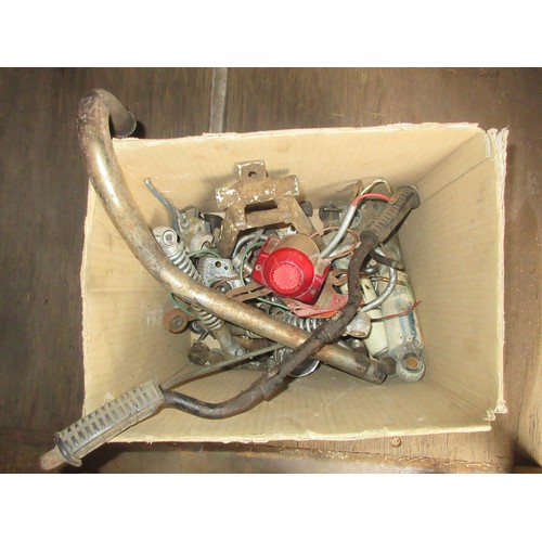 Honda C110 engine and assorted parts