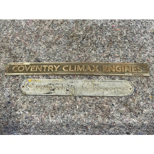 Coventry Climax badges