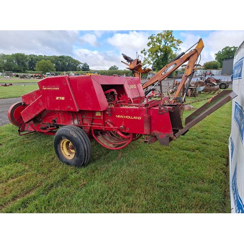 New Holland 276 Super Hayliner baler. Been dry stored for several years ...