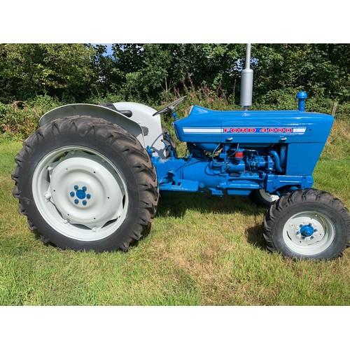 Ford 4000 tractor. Key in office