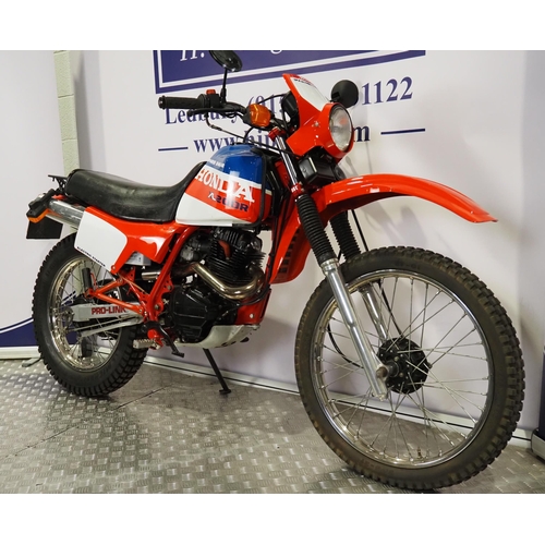 Honda XL200R Paris Dakar enduro bike. 1985. 195cc Runs and rides ...
