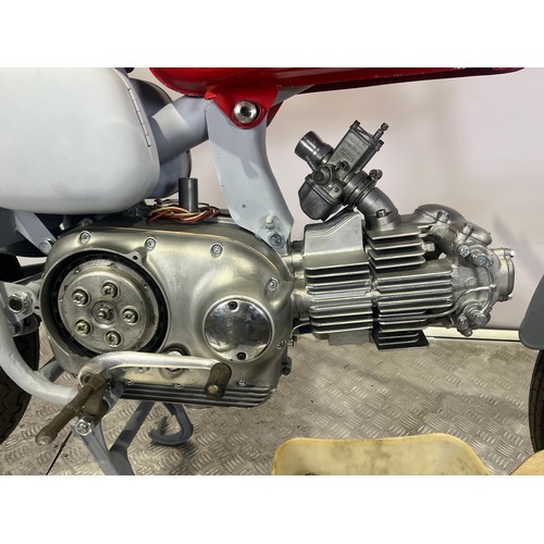 Harley Davidson Aermacchi motorcycle project. 350cc Frame No. 67SS/3368 ...